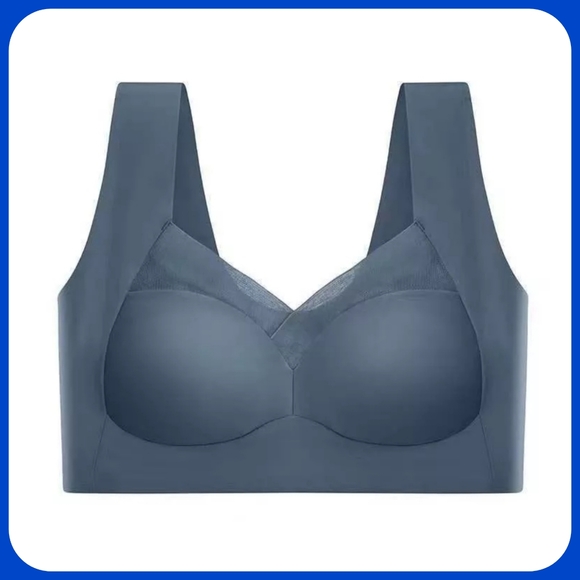 Intimates & Sleepwear | Blue Seamless Low Impact Sports Bra Or Daily ...